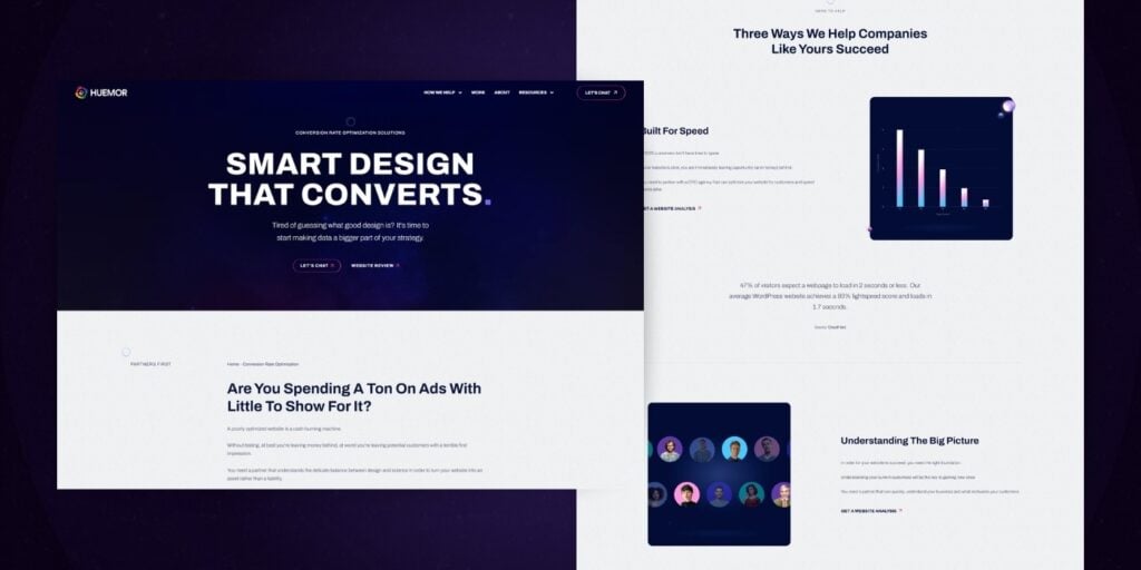 10+ High Converting Service Page Design Examples - HUEMOR