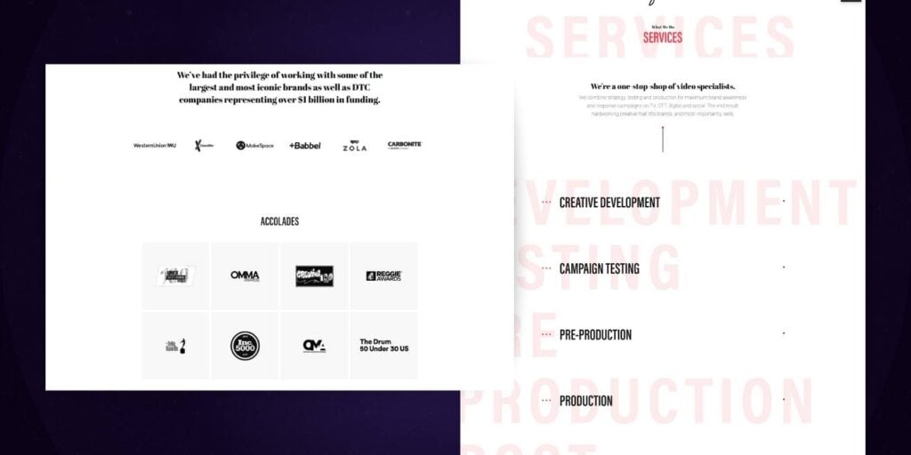 10+ High Converting Service Page Design Examples - HUEMOR