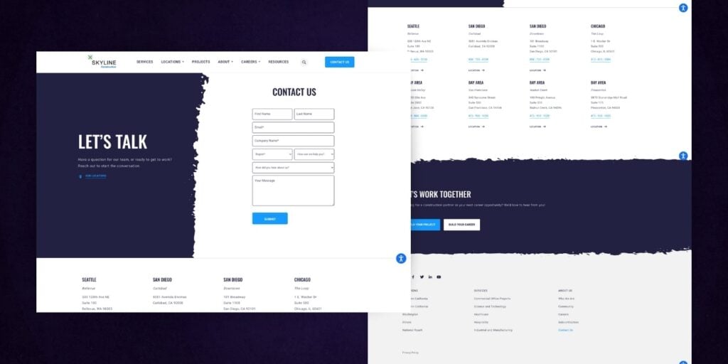 Best Contact Us Page Designs - 7 Real World Examples | Huemor